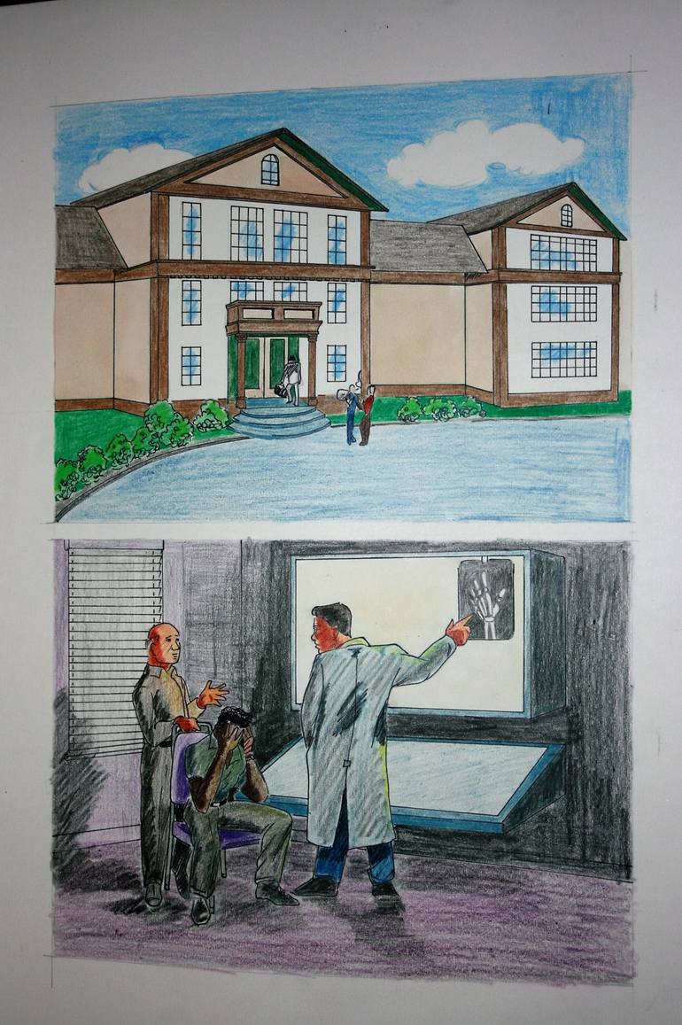 Broken Drawing by Christopher Ward | Saatchi Art