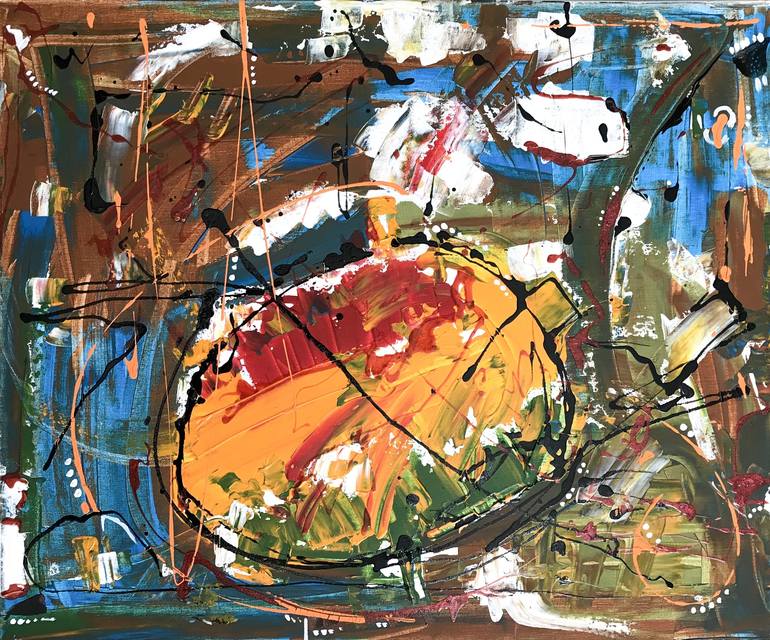 Mango #7c Painting by Anna Adamson | Saatchi Art