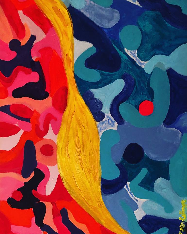 Styx Painting by jane Larsen-Collinge | Saatchi Art