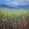 Flowers in the field Painting by Ivan Didovodiuk | Saatchi Art