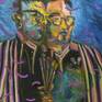 Painter self-portrait Painting by Matt Mak | Saatchi Art