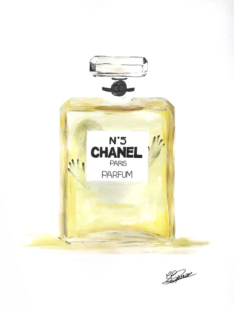 Captured By Chanel Painting by Gemma Garner | Saatchi Art