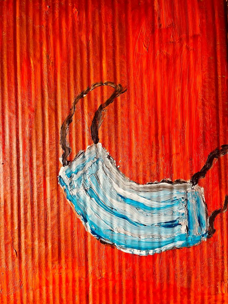 Unmasking Your Prevalent Ego Painting by Julie Mullen | Saatchi Art