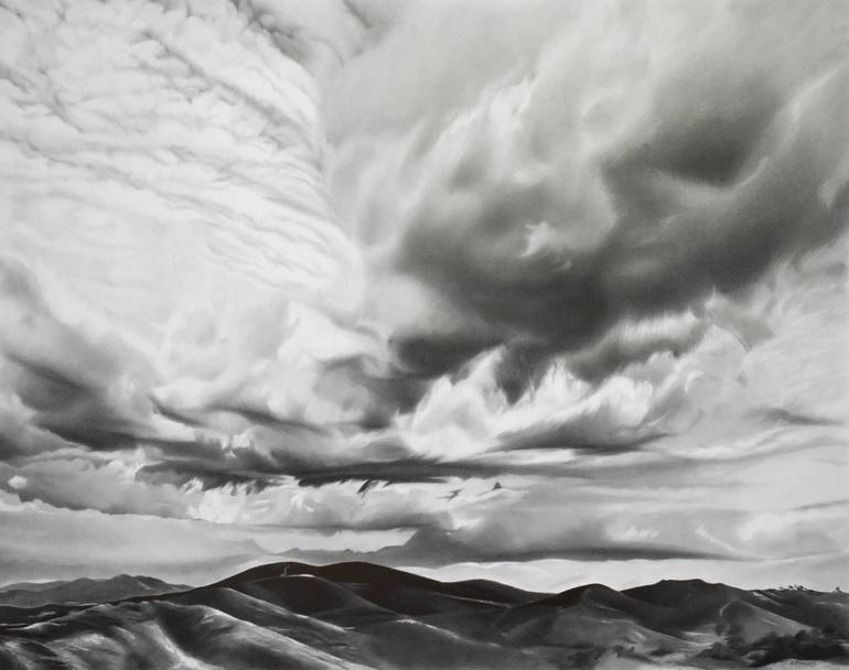 After the Rain. Drawing by Vera Higgins | Saatchi Art