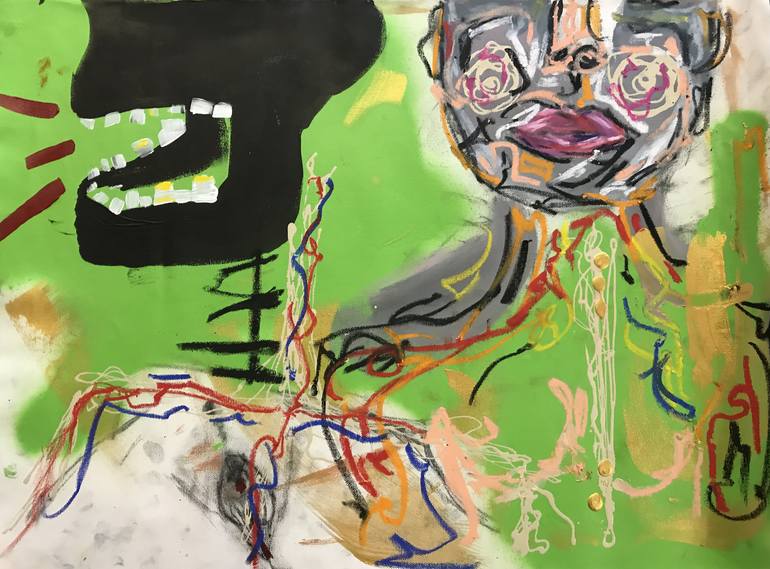 Desire of Anatomy Painting by Daniel Feuer | Saatchi Art