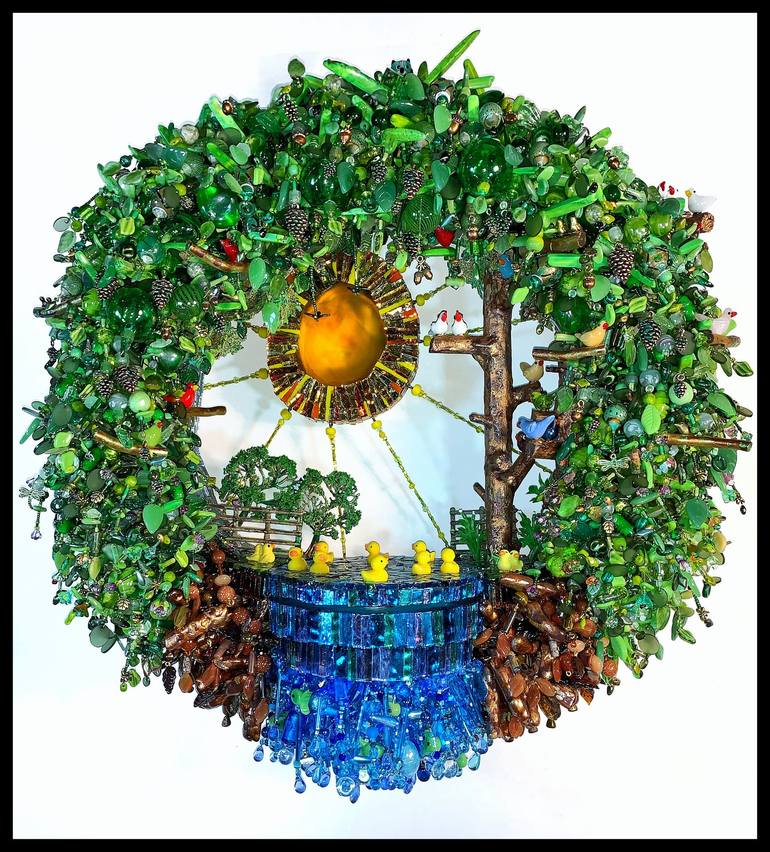 The Duck Pond Sculpture by David Greenhalgh | Saatchi Art