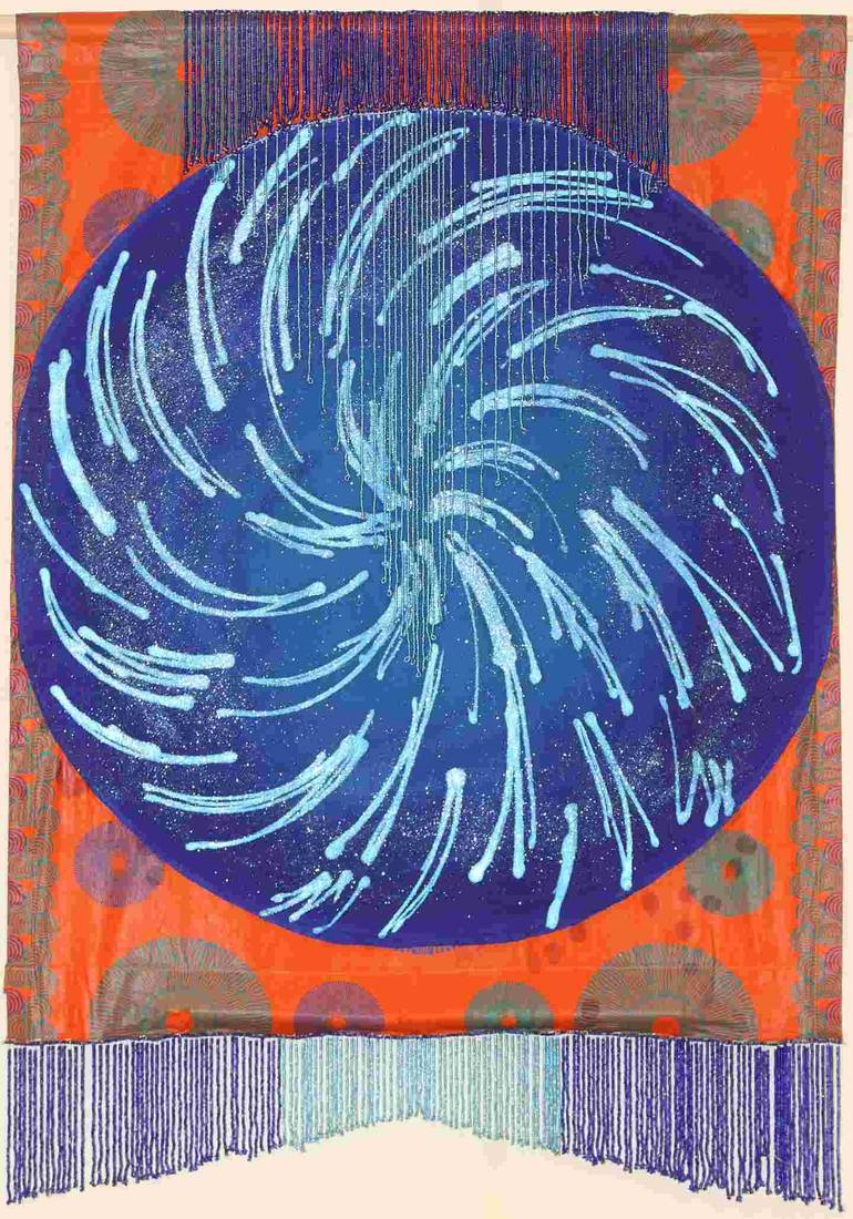 Neptune Painting by Annette Smart | Saatchi Art