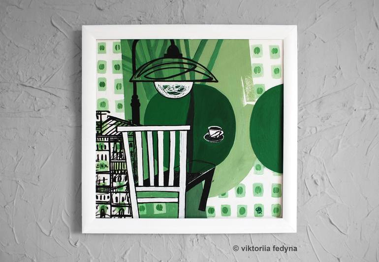 espresso Painting by Viktoriia Fedyna | Saatchi Art