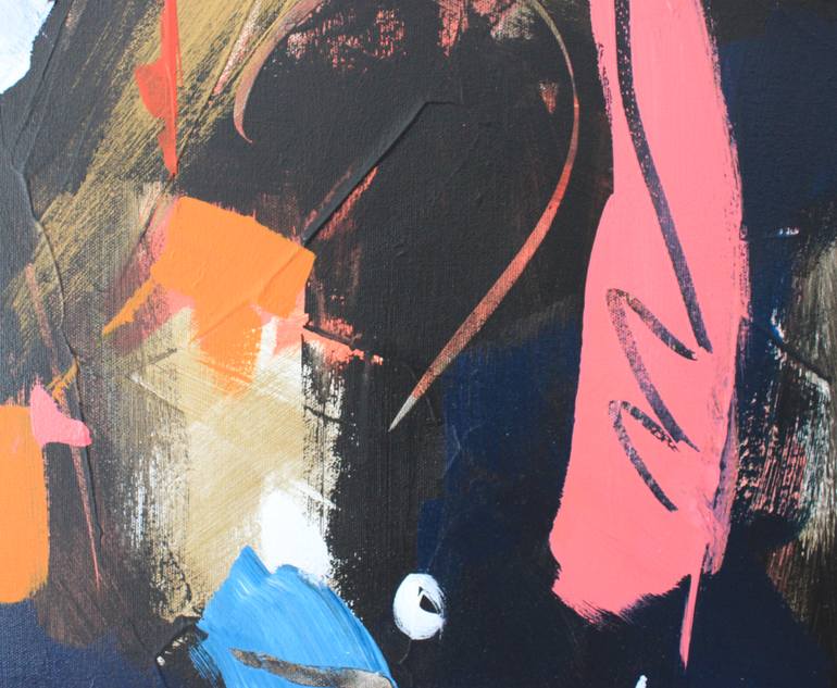 Burlesque Painting by Joyce Fournier | Saatchi Art