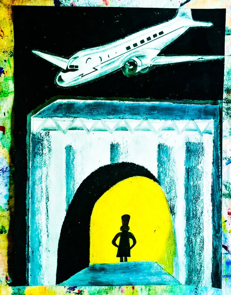 Scenarios Painting by Jayquan Johnson | Saatchi Art