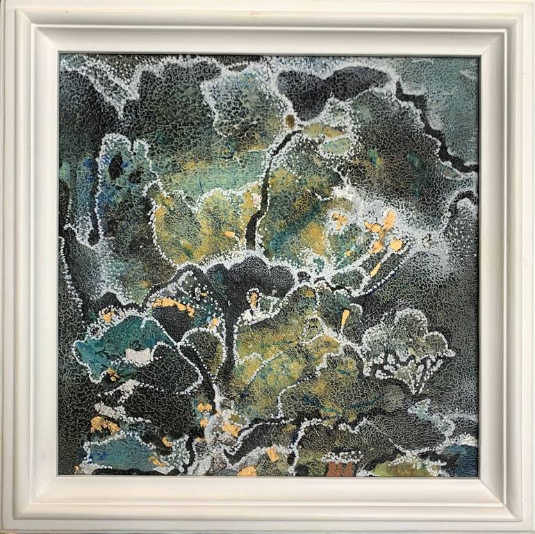 Mushroom tree Painting by HAGEL ART | Saatchi Art