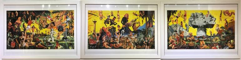 Sex and Moderate Violence 1,2 and 3 AP UV FRAMED - Limited Edition 1 of ...