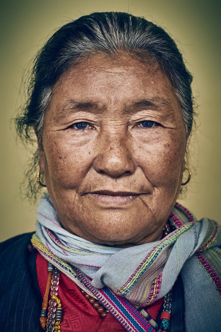 Portrait of Tibetan Woman #2 - Limited Edition 1 of 50 Photography by F ...