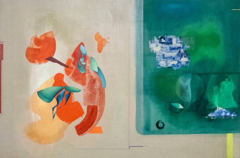 Desire Withdrawn Painting by Bing Liu | Saatchi Art