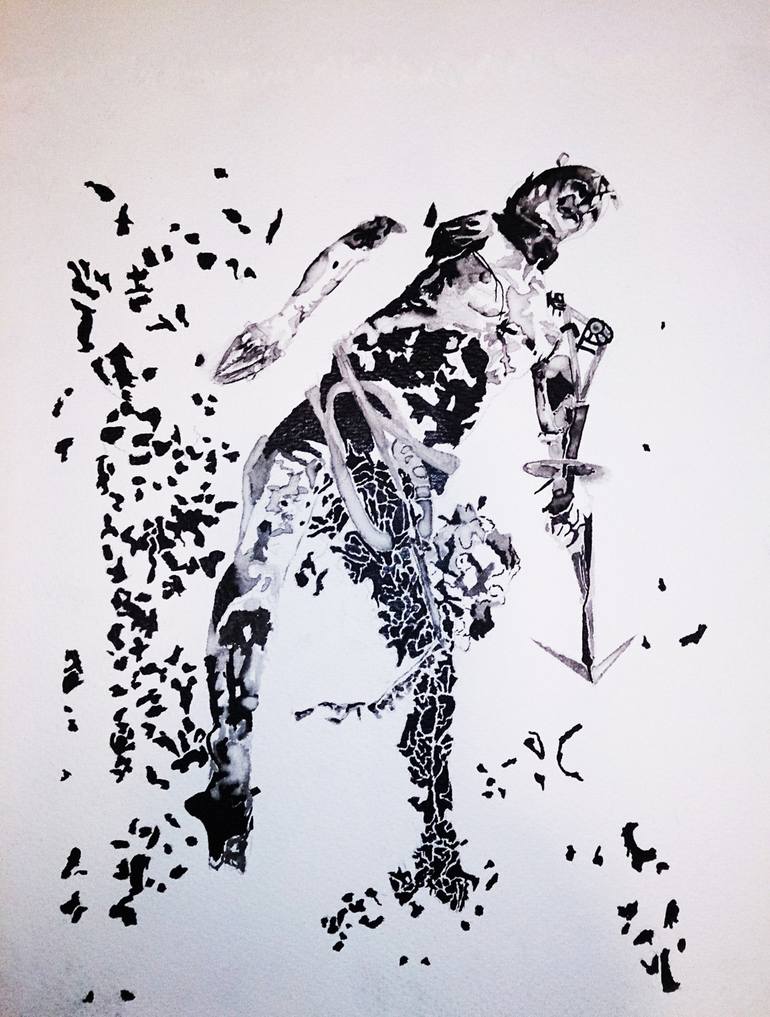 System Error Painting by Marcy Channel | Saatchi Art