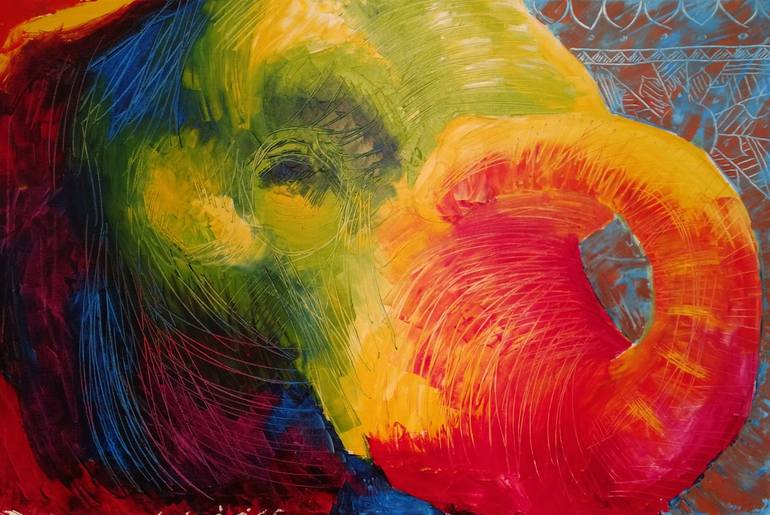 Summer of Siri Painting by Aldea Gerard | Saatchi Art