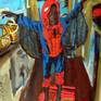 Spiderman. Foster Child Painting by Erin Mcgee Ferrell | Saatchi Art