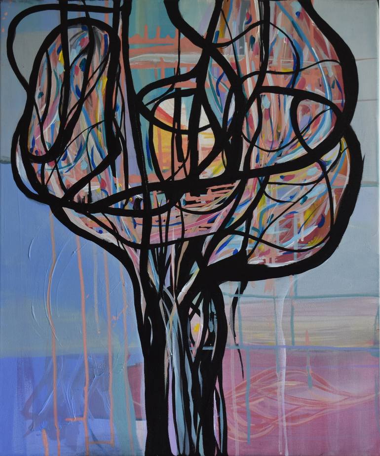 Tree of Life Painting by Andrei Stolyarchuk | Saatchi Art