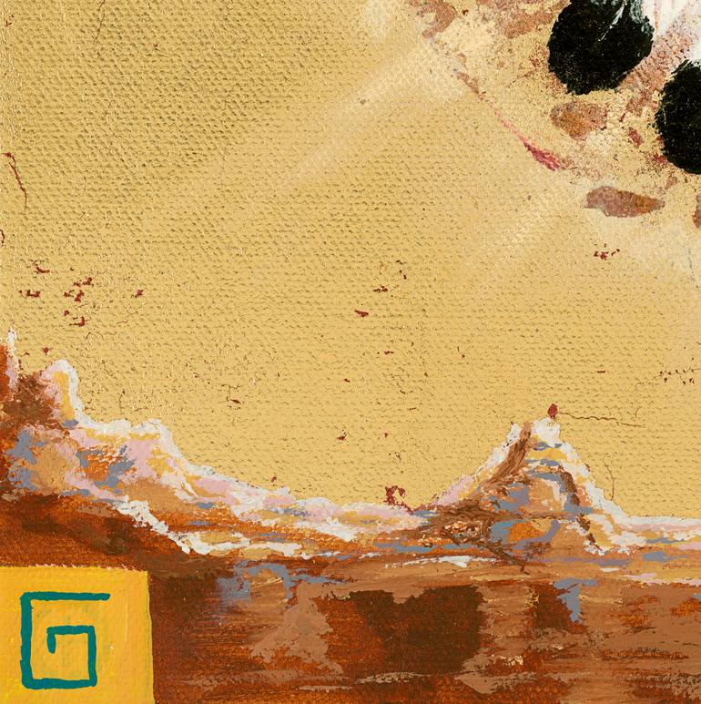 Troubled Sun Painting by Zsuzsanna Rossetter | Saatchi Art