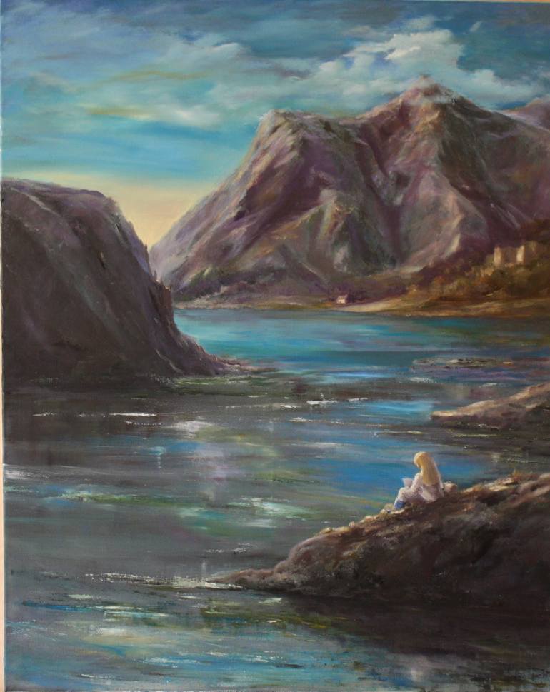 A Quiet Place Painting by Hazel Griffiths-Jones | Saatchi Art