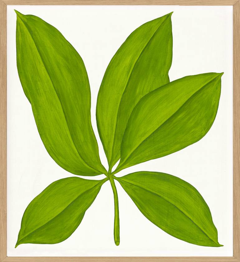 Aesculus Flava Painting by Marianne Hendriks | Saatchi Art