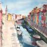 Burano Drawing by Valeriya Gorbunova | Saatchi Art