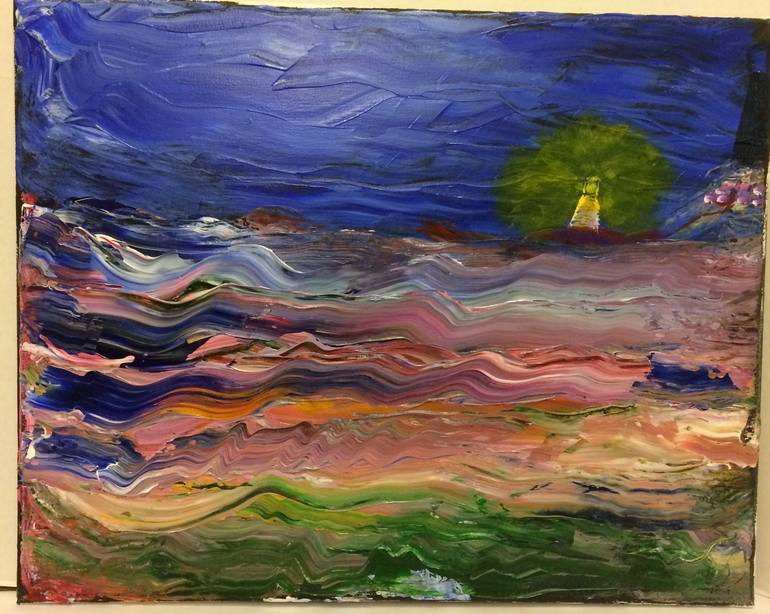 Angry Sea Painting by william kilgore | Saatchi Art