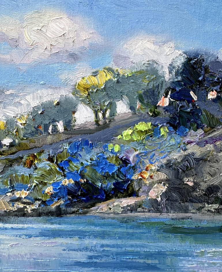 Stockholm Fortress Kastellet Painting by Khanlar Asadullayev | Saatchi Art