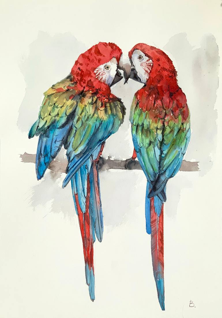 Inseparable Painting by Tatiana Bordiuzhan | Saatchi Art