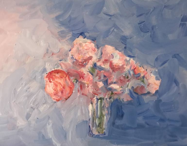 Roses Painting by Sarah Hooper | Saatchi Art