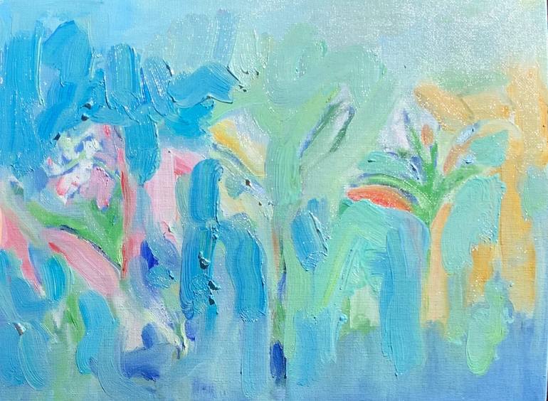 Zing garden Painting by Sarah Hooper | Saatchi Art
