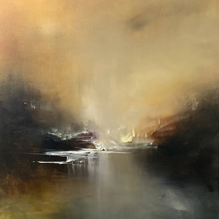 Towards the Sun II Painting by Kris Ancog | Saatchi Art
