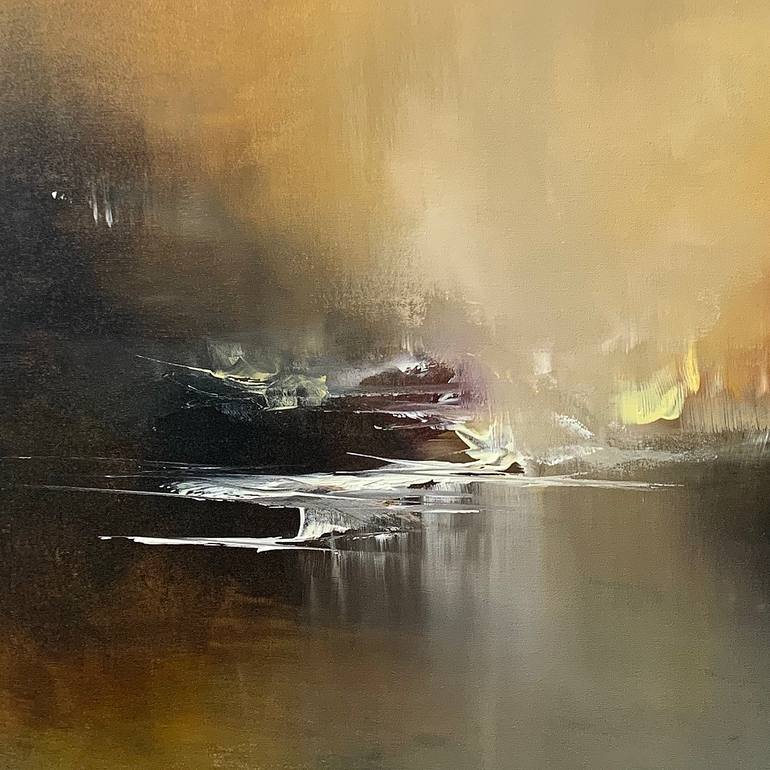 Towards the Sun II Painting by Kris Ancog | Saatchi Art