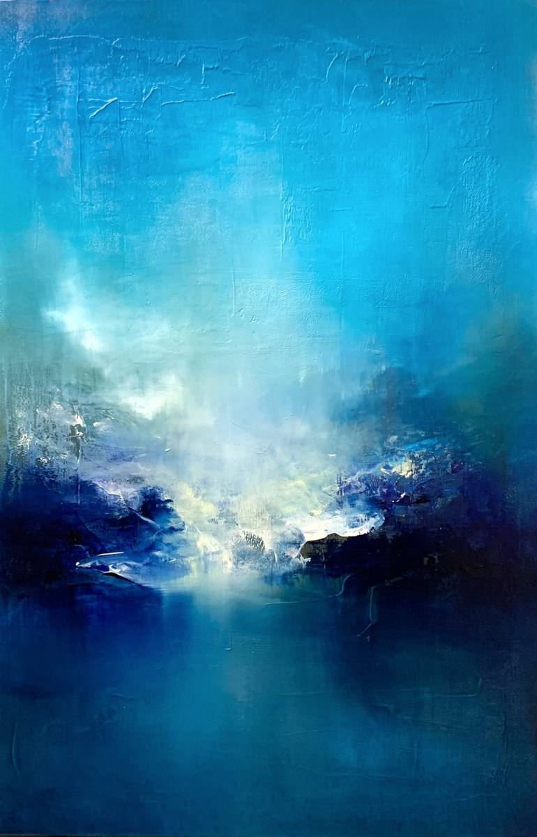 Sacred Meditation III Painting by Kris Ancog | Saatchi Art