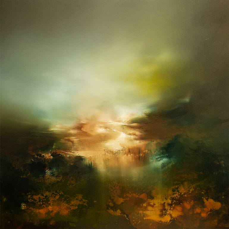 Sacred Realm 40 Painting by Kris Ancog | Saatchi Art