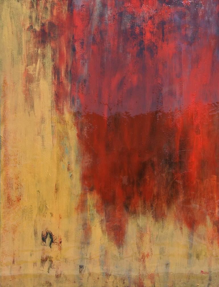 Volcano Painting by Ethan Narro | Saatchi Art