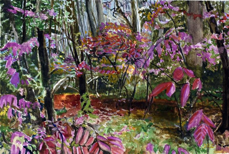 Remembering Spring Painting by Jan Ruby-Crystal | Saatchi Art