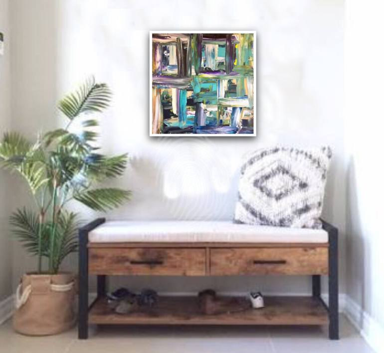 MINDMAZE Painting by Sachi Rudolph | Saatchi Art