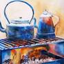 Hot Pot Painting by Mridul Aggarwal | Saatchi Art
