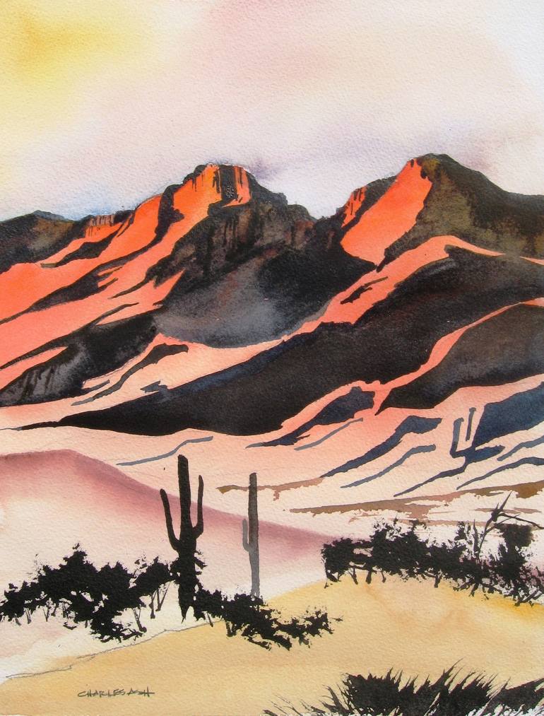 Rincons 2 Painting by Charles Ash | Saatchi Art