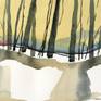 Wilderness Dawn - Original Watercolor Painting Painting by Charles Ash ...