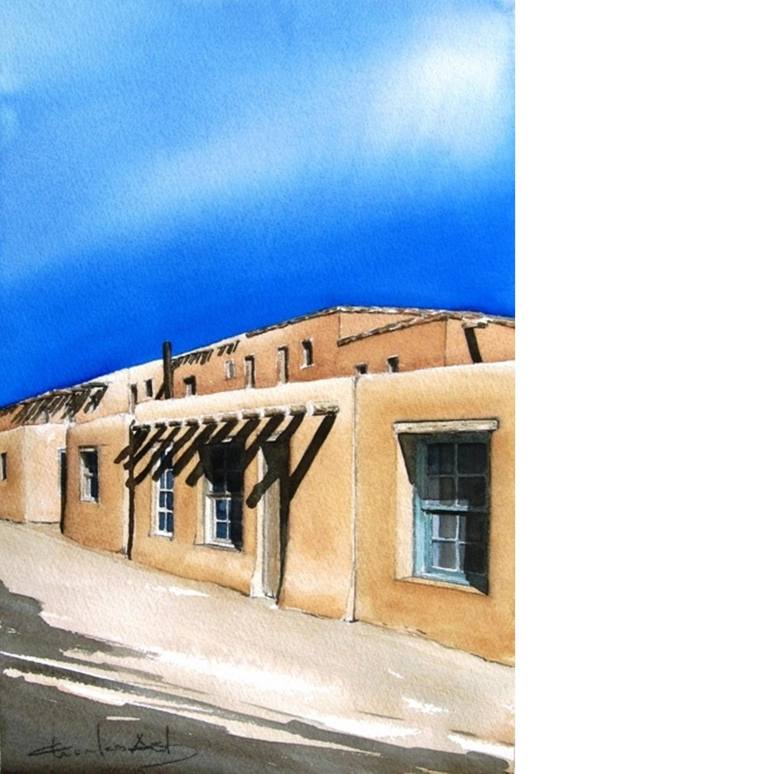 Acoma Street Painting by Charles Ash | Saatchi Art