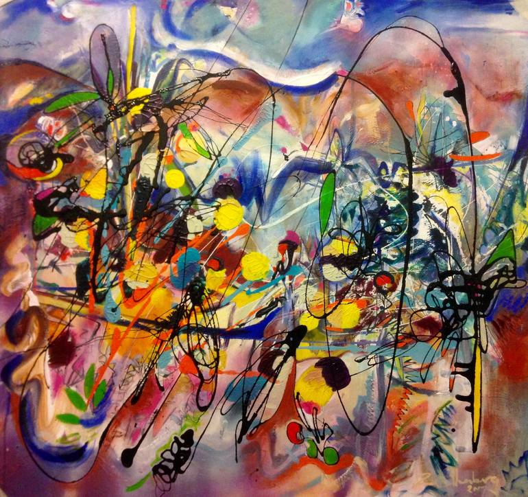 A Misty Monday Morning Painting by Zoe Ellenberg | Saatchi Art