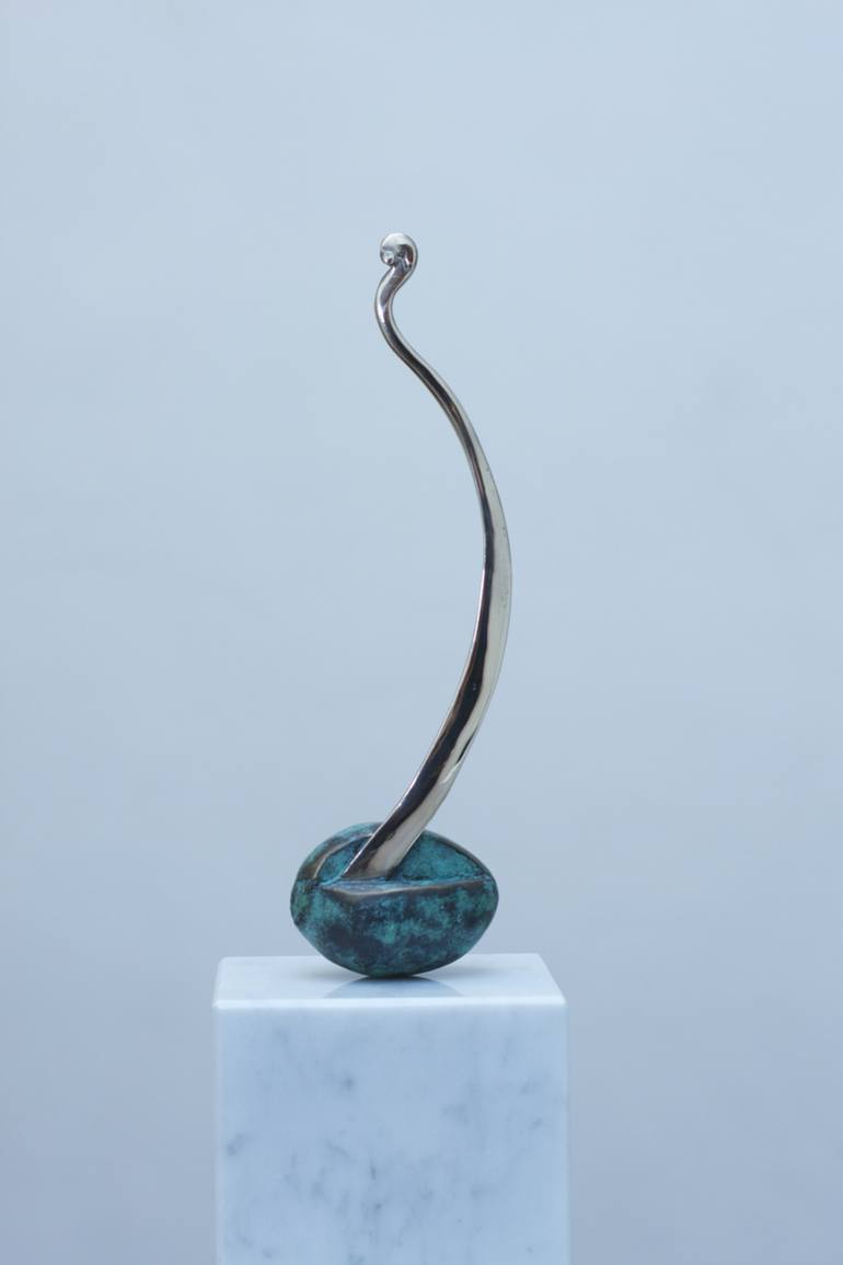 Avocado Curl Sculpture by Zoe Ellenberg | Saatchi Art
