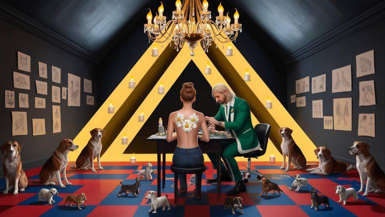 Maja Skenderovic Unwritten Fantasies A.I. 2024 part II Digital by Maja ...