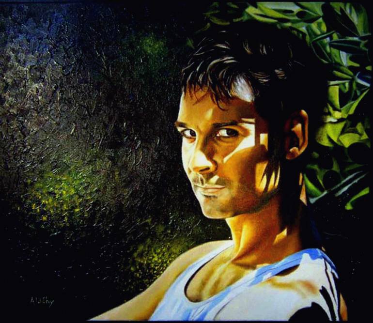 Selfportrait. Painting by | Saatchi Art