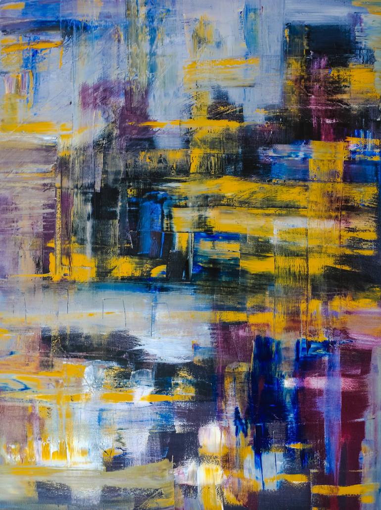 A Walk In The Night Painting by James Sturges | Saatchi Art