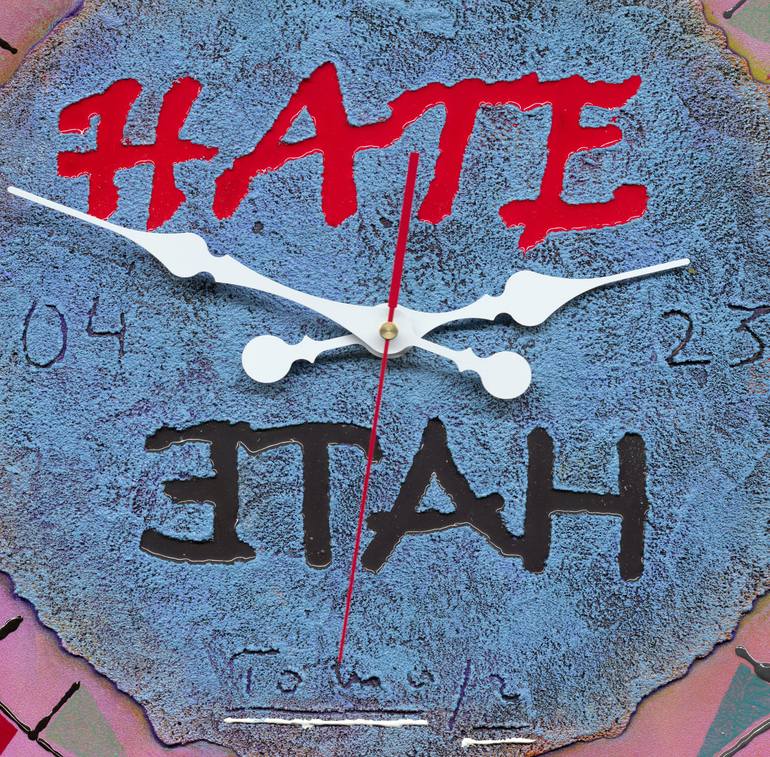 Hate Painting by Tomasz Kucharski | Saatchi Art