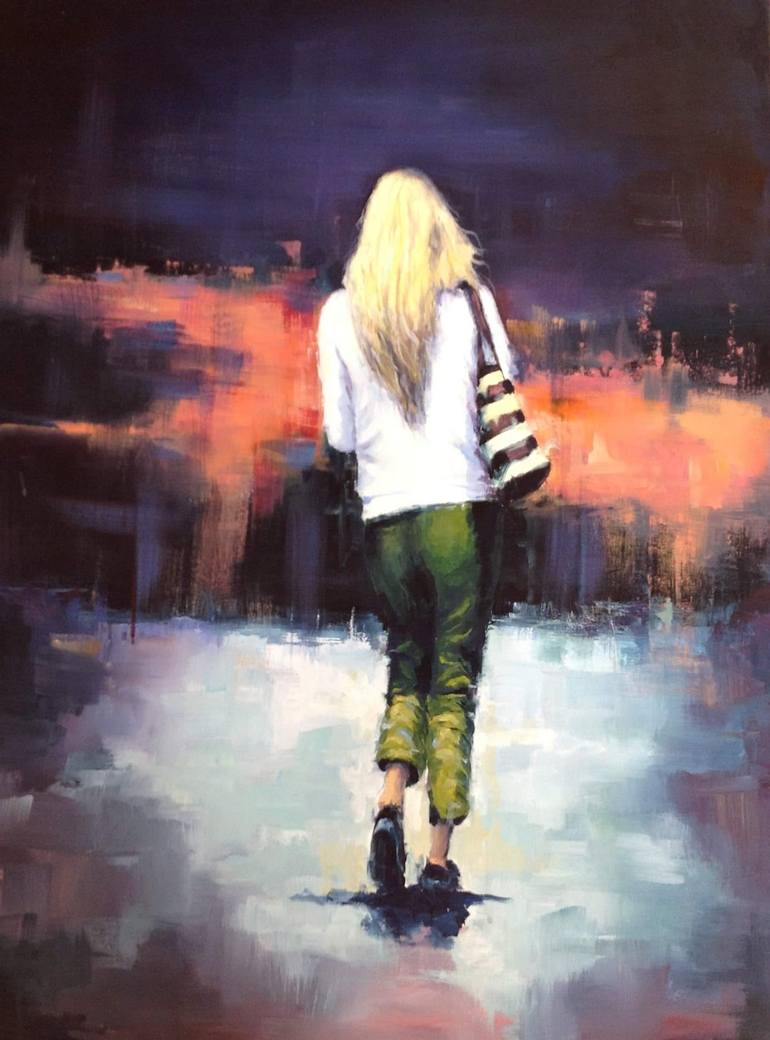 I'm not alone Painting by Shaban Bamerni | Saatchi Art