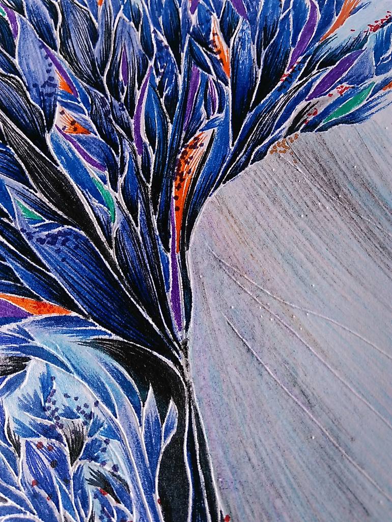 Swept Up Drawing by jane gomez | Saatchi Art